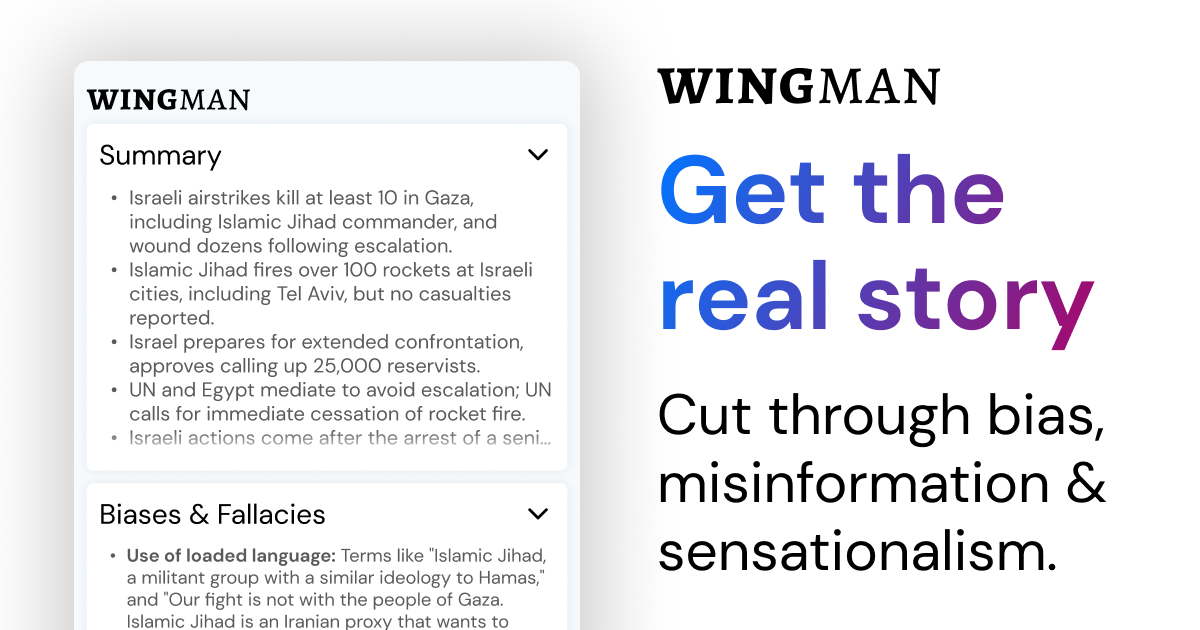 Wingman - Get the real story